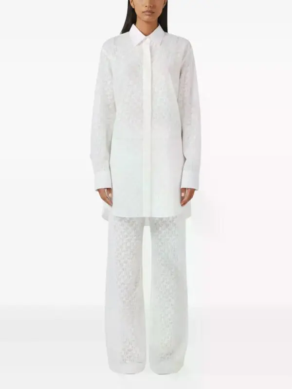 Off-White Monogram Shirt Dress