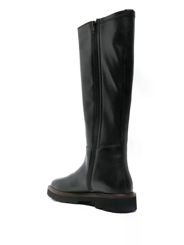 Geox Leather Zip Boots