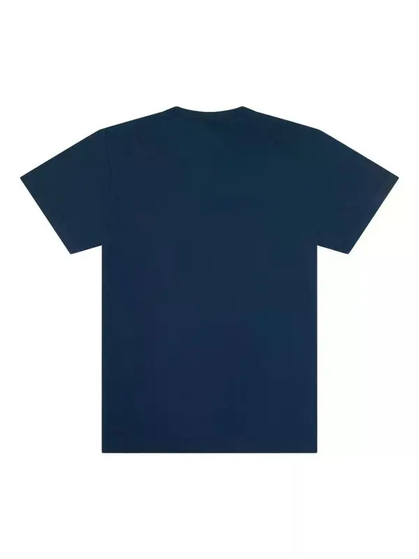 DENIM TEARS Logo-print T-shirt - Blue
