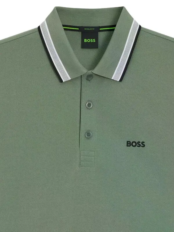 BOSS Tipped-collar Polo Shirt
