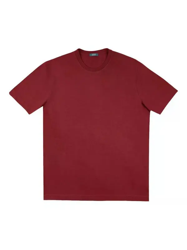 ZANONE Cotton T-shirt - Red