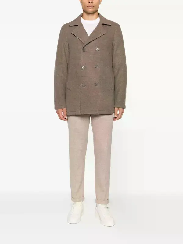 DORIANI CASHMERE Double-breasted Cashmere Coat