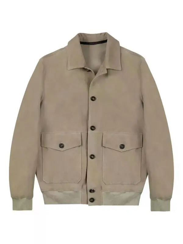 Montedoro Buttoned Suede Jacket
