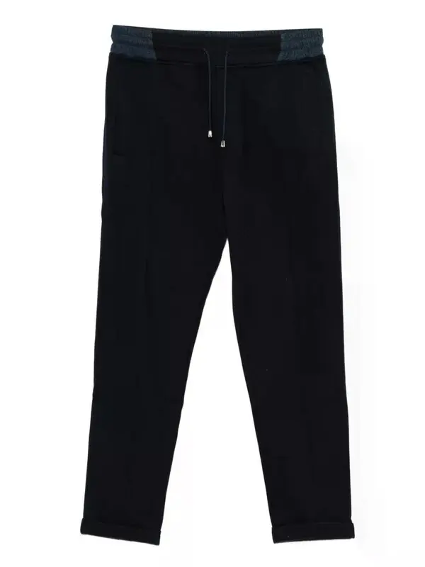 DORIANI CASHMERE Drawstring-waist Trousers