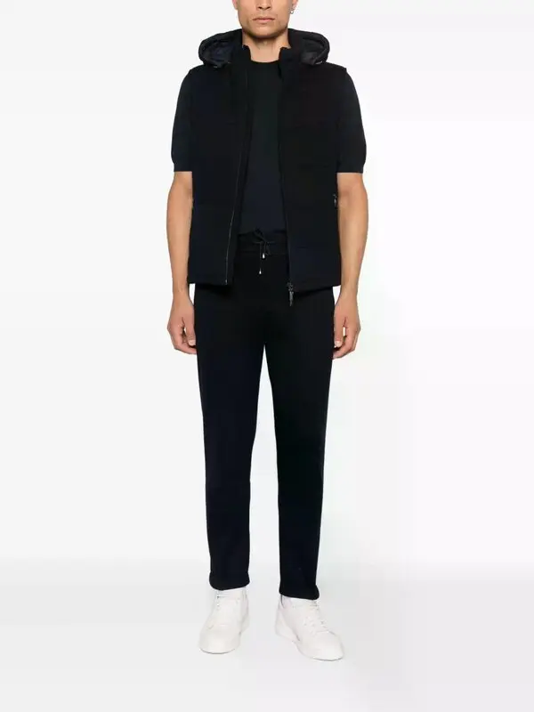 DORIANI CASHMERE Drawstring-waist Trousers