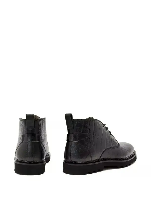 ALLSAINTS Skiff Leather Boots - Black