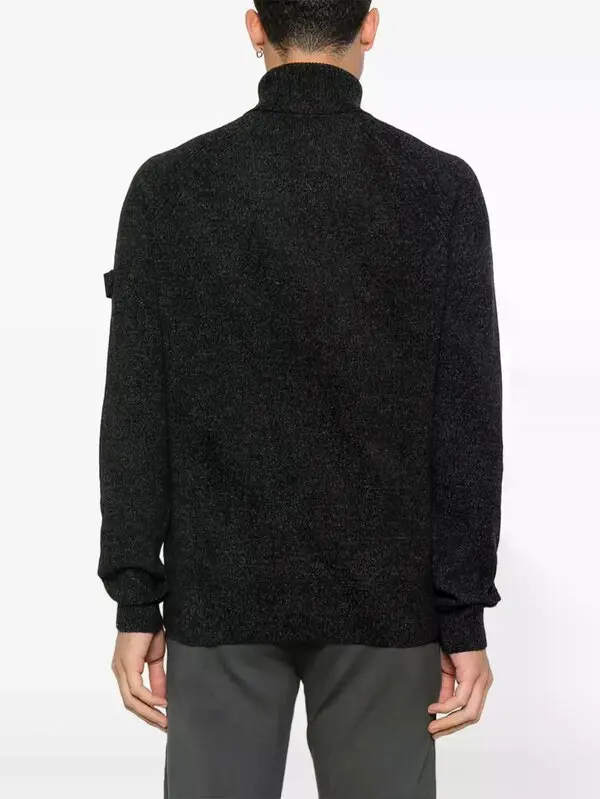 Peuterey Roll Neck Sweater - Black