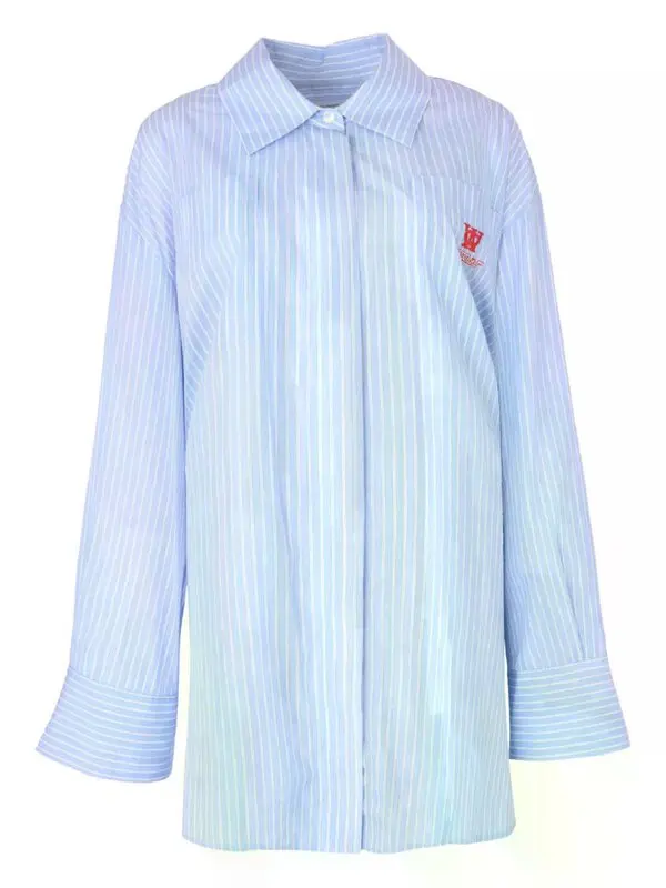 Off-White Roxy Striped Shirt Dress