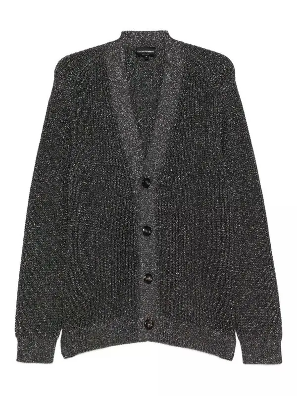 Emporio Armani Buttoned Shawl-collar Cardigan