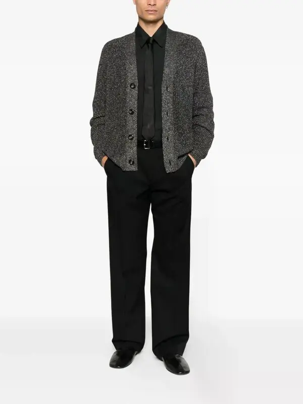 Emporio Armani Buttoned Shawl-collar Cardigan
