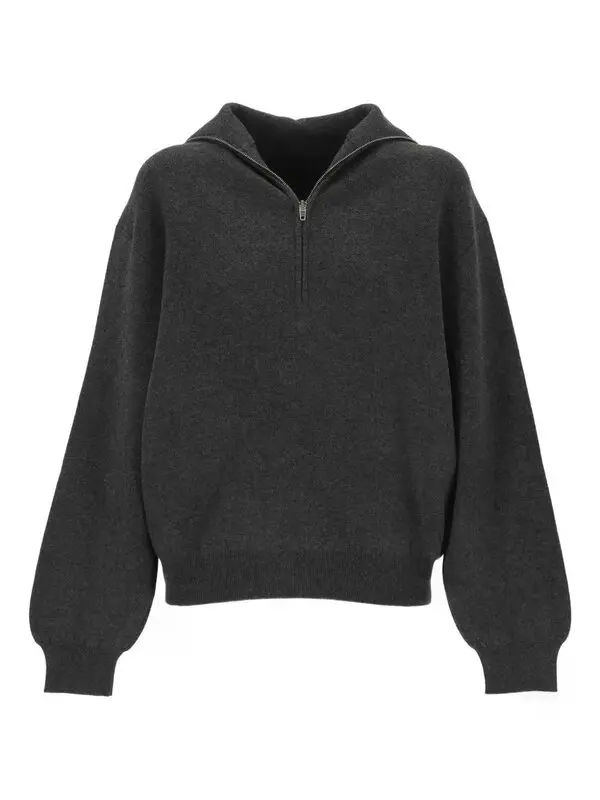 Balenciaga Back-to-front Zip Sweater