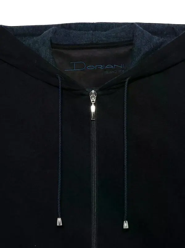 DORIANI CASHMERE Zip-fastening Hoodie