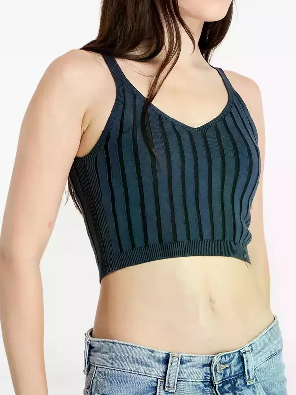 Calvin Klein Striped V-neck Tank Top