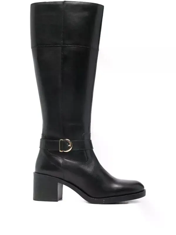 Geox Strap-detail Knee-high Boots
