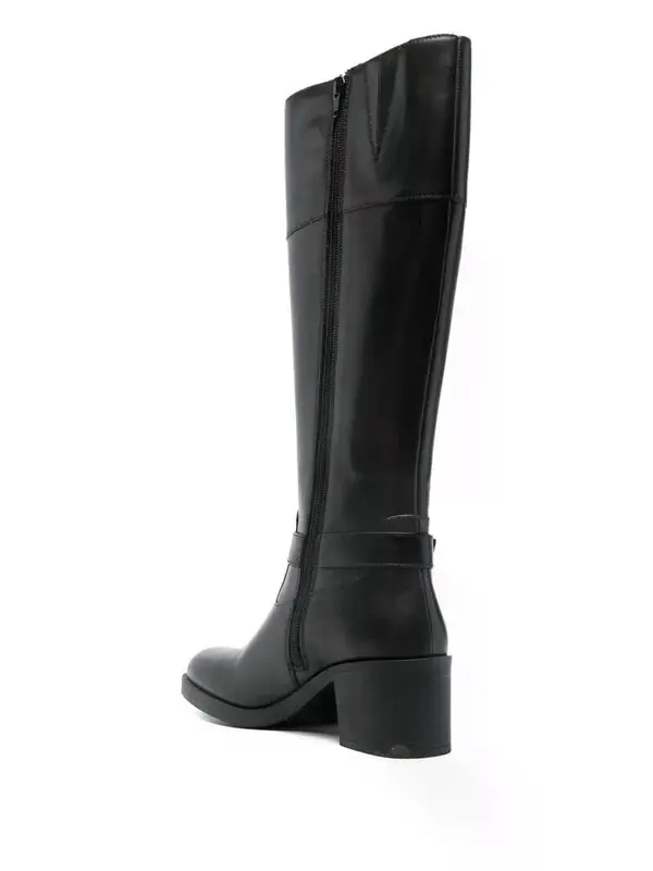 Geox Strap-detail Knee-high Boots