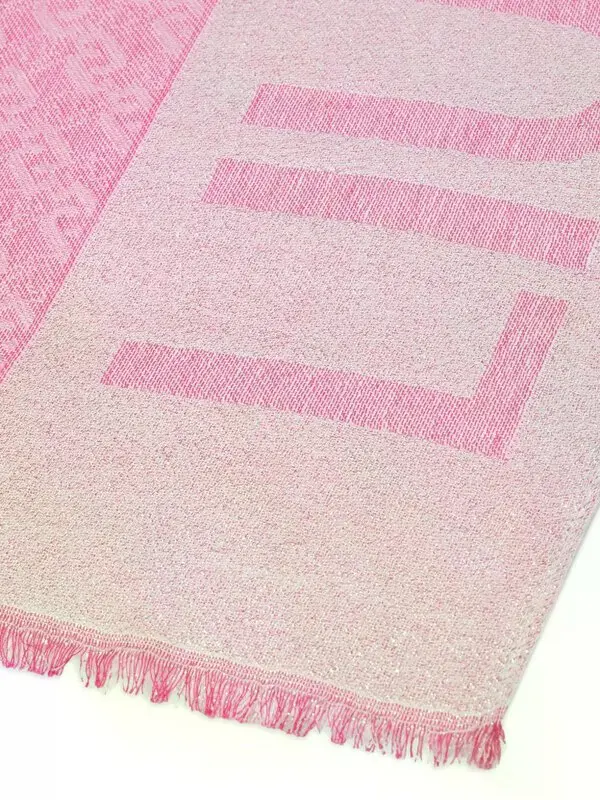 Liu Jo Logo-detail Fringed Scarf