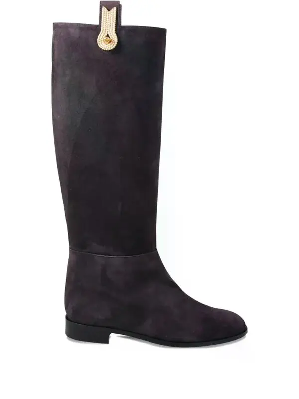 AMATO DANIELE Knee-high Boots With Top Detail