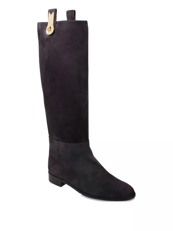 AMATO DANIELE Knee-high Boots With Top Detail