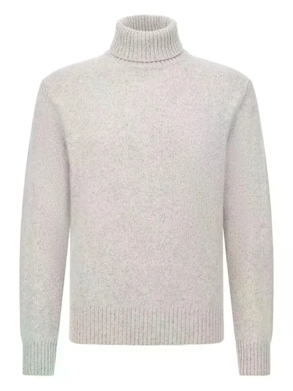 Boggi Milano Roll-neck Sweater - Grey