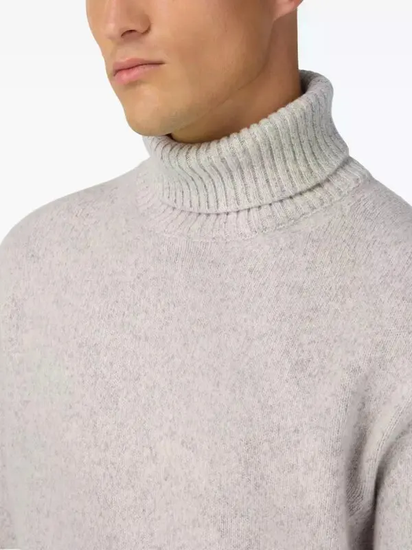 Boggi Milano Roll-neck Sweater - Grey