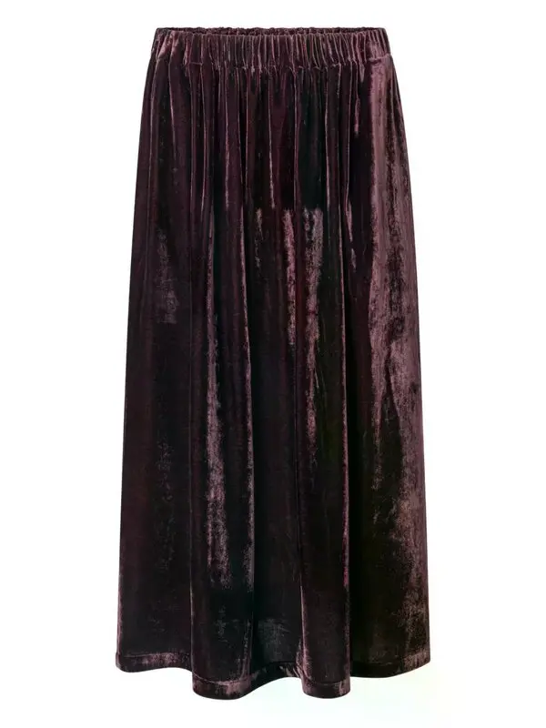 ANNTIAN Velvet Long Skirt