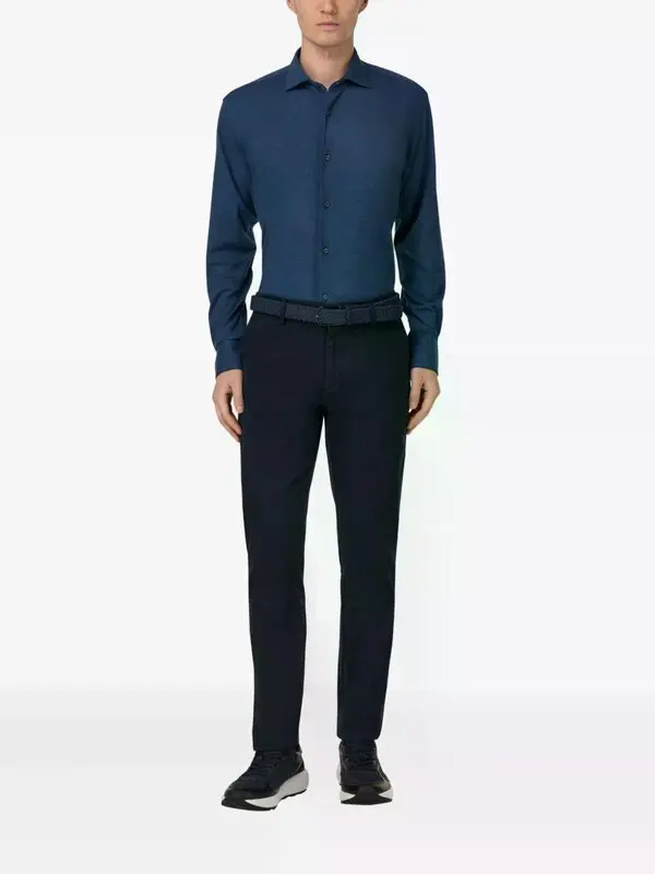 Boggi Milano Diagonal-pocket Trousers