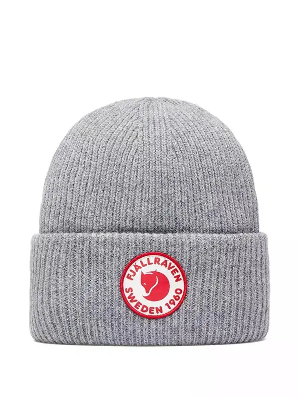 Fjallraven 1960 Logo-patch Beanie - Grey