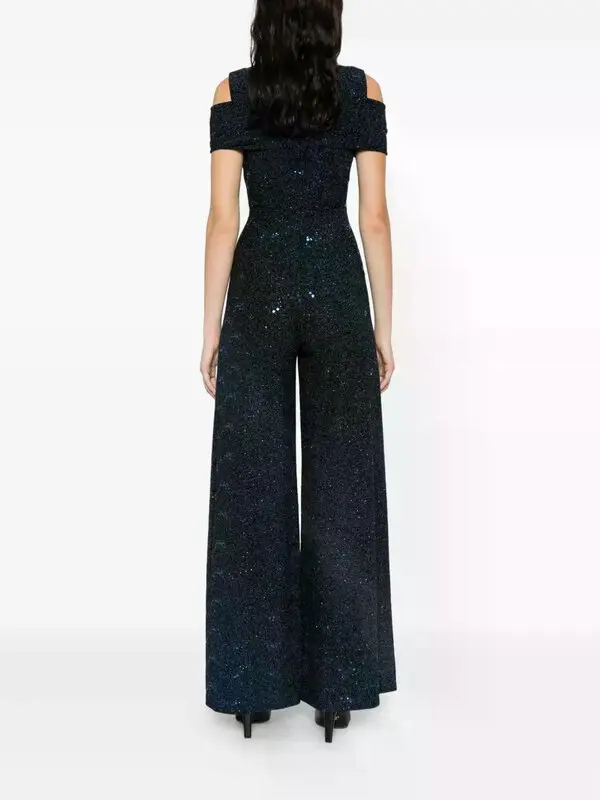 Talbot Runhof Sequin-embellished Jumpsuit
