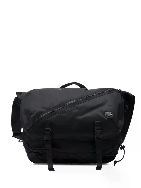 PORTER-YOSHIDA & CO Zip Messenger Bag - Black