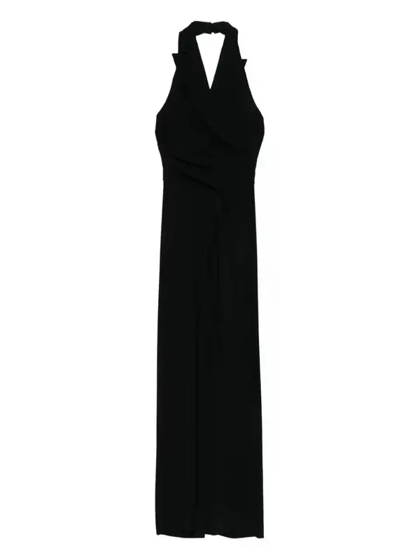 Talbot Runhof Halterneck Jumpsuit - Black