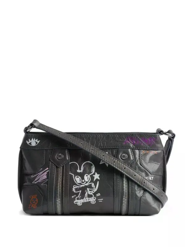 Zadig&Voltaire X Humberto Cruz Sunny Mood Crossbody Bag - Grey