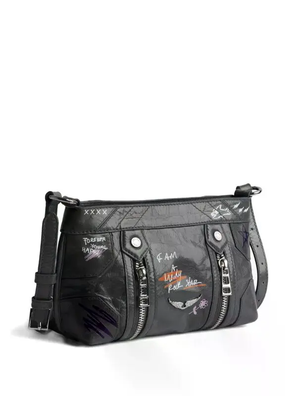 Zadig&Voltaire X Humberto Cruz Sunny Mood Crossbody Bag - Grey