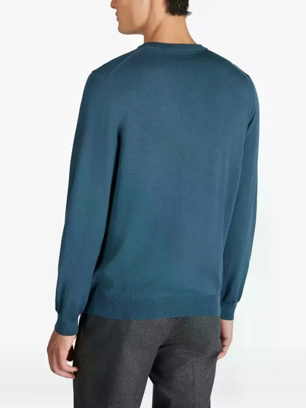 ZANONE Crew-neck Fine Knit Sweater