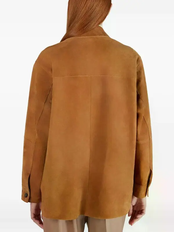 Montedoro Buttoned Suede Jacket