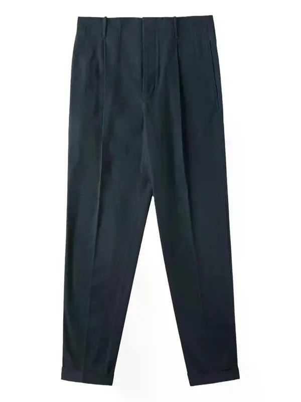SLOWEAR Pleated Cotton Trousers
