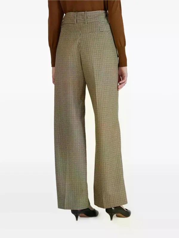 Incotex Belted Check Trousers