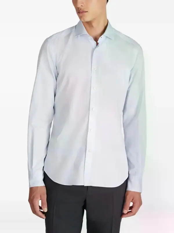 GLANSHIRT Button-up Shirt - Blue
