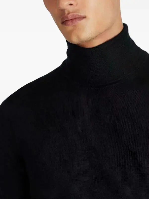 SLOWEAR Turtleneck Cashmere Sweater - Blue