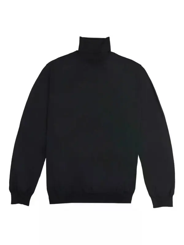 SLOWEAR Turtleneck Sweater - Blue