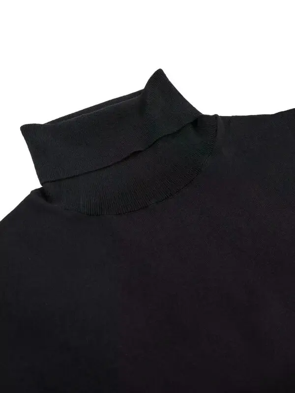 SLOWEAR Turtleneck Sweater - Blue