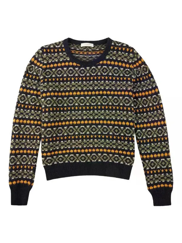 ZANONE Jacquard Crew-neck Sweater