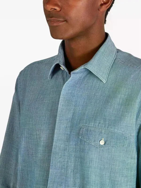SLOWEAR Chest-pocket Shirt