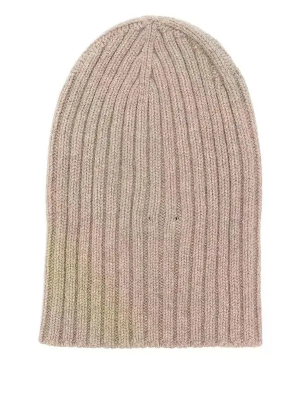 CENERE GB Ribbed Beanie - Neutrals