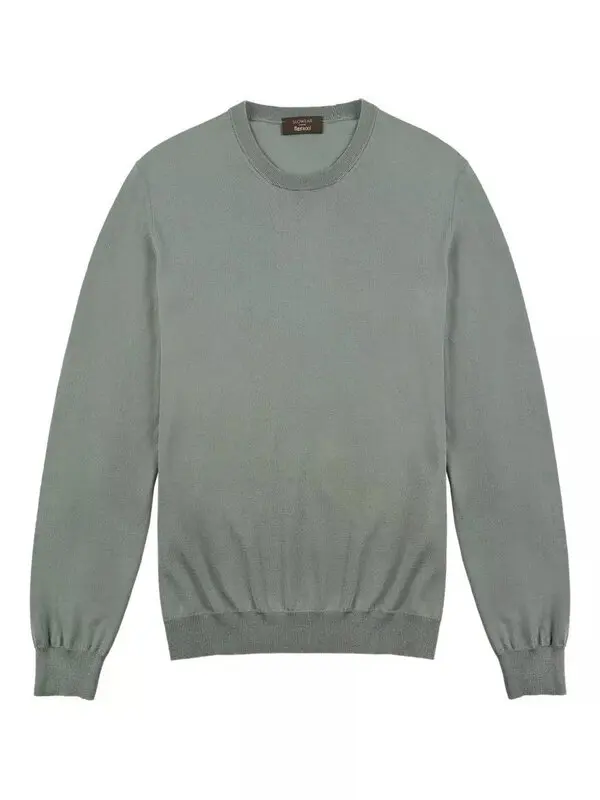 ZANONE Crew Neck Sweater - Green