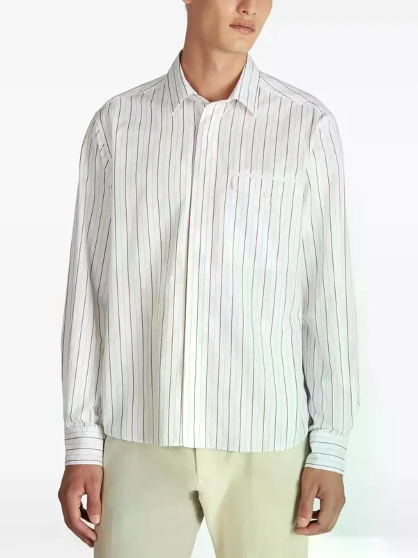 GLANSHIRT Striped Pocket Shirt