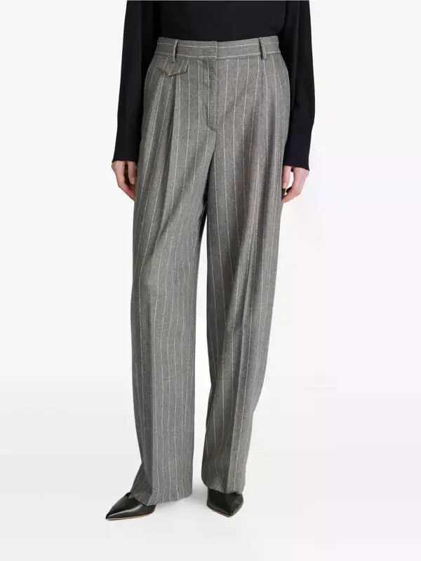 Incotex Pinstripe Flannel Trousers