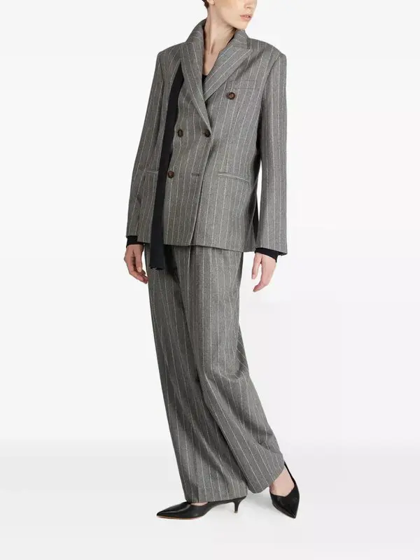 Incotex Pinstripe Flannel Trousers