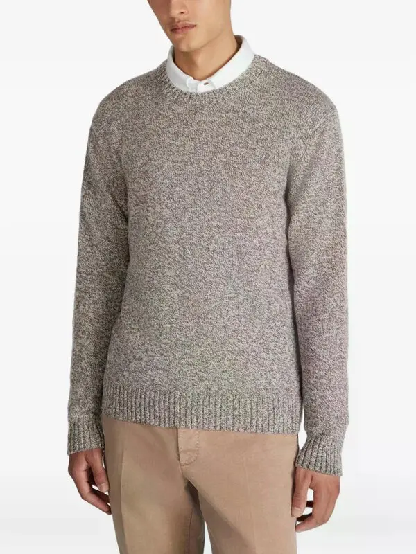 ZANONE Crew-neck Sweater - Neutrals