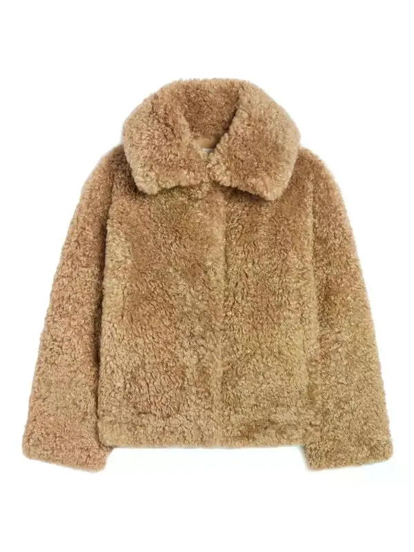 Apparis Collins Faux Fur Coat - Neutrals