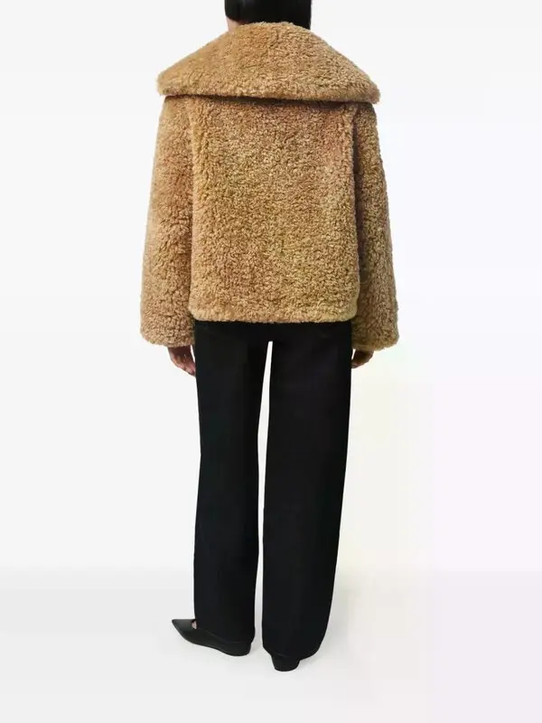 Apparis Collins Faux Fur Coat - Neutrals